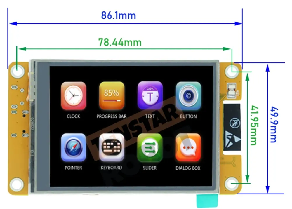 XTouch Slim Case for CYD with USB-C Remixed by Phouky - MakerWorld