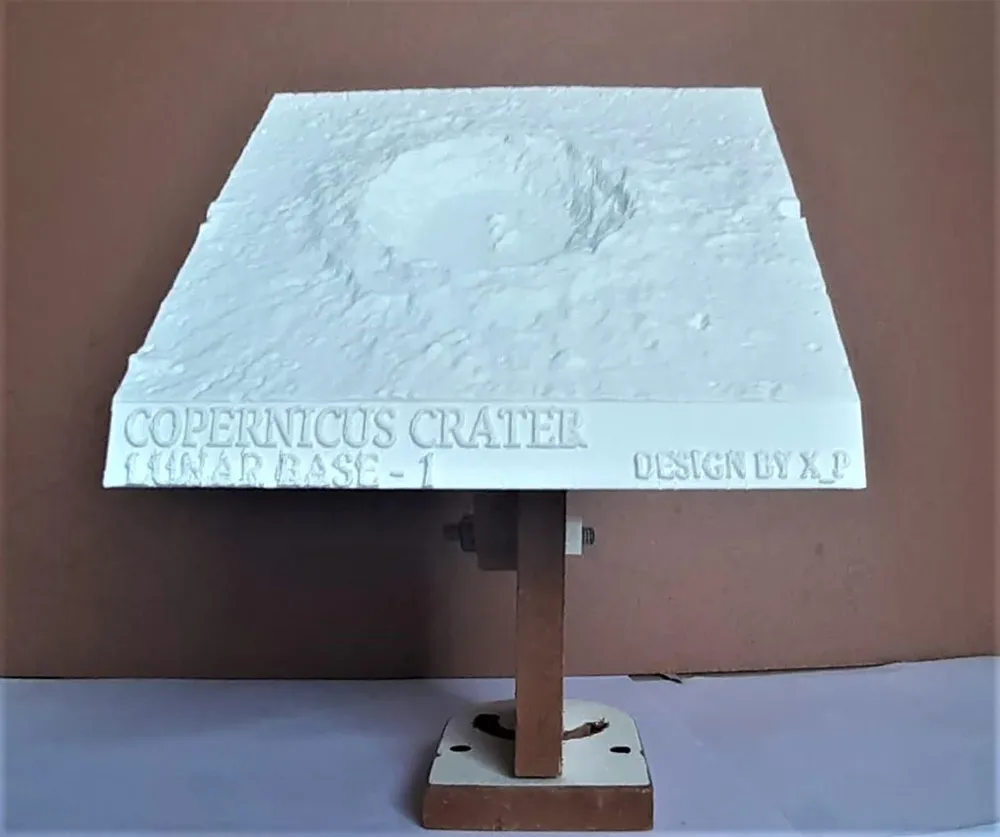 Moon copernicus crater by XP3Design - MakerWorld