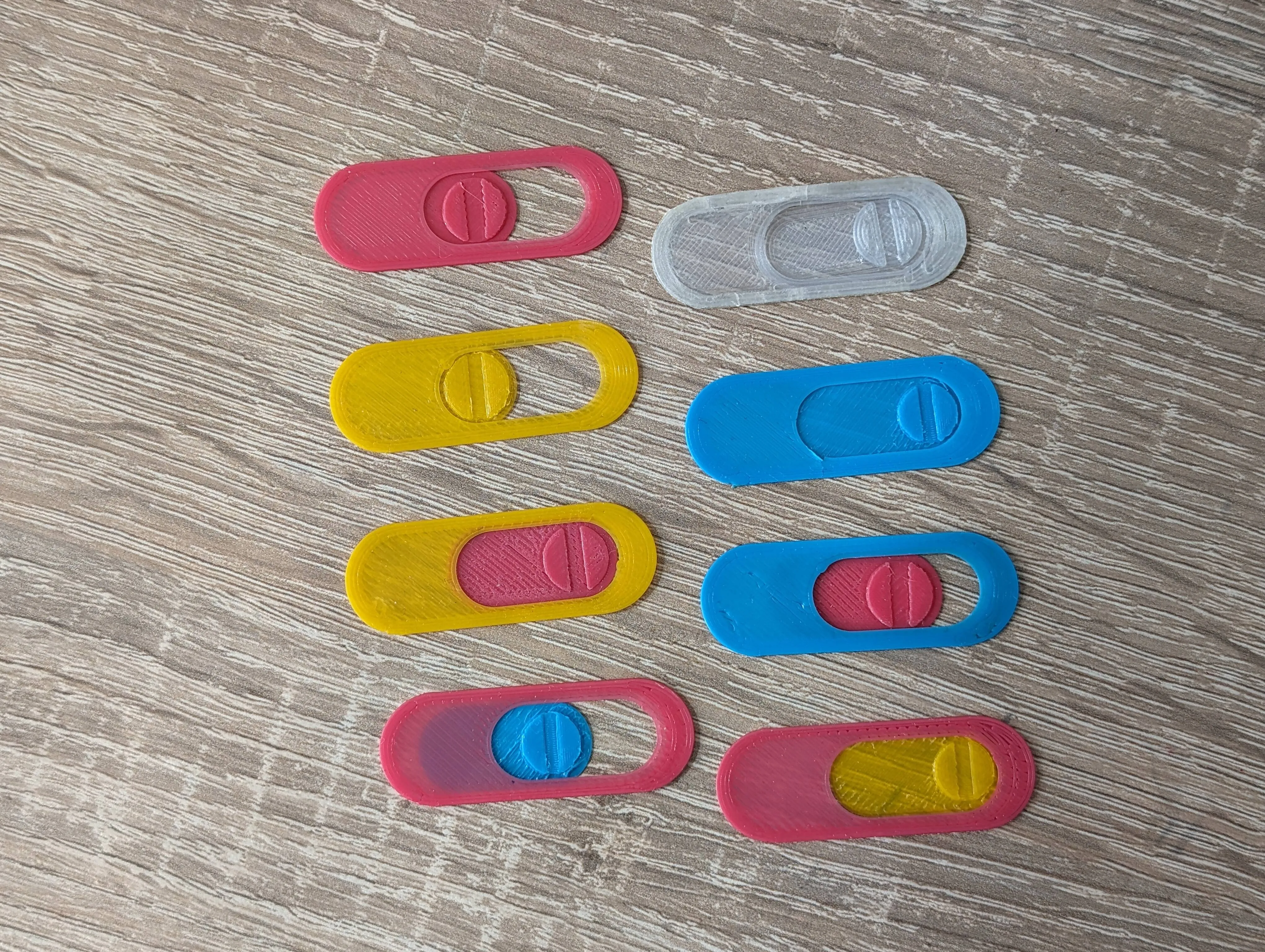 Webcam privacy shutter