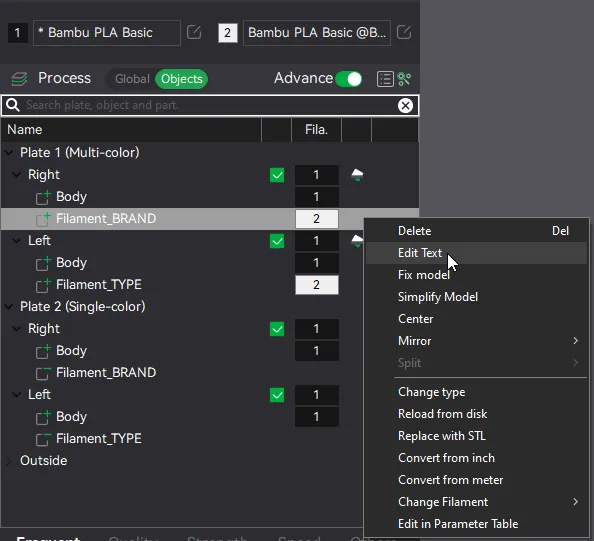 Filament Label System for Bambu Reusable Spool V2 Remixed by br1acc MakerWorld: Download Free 3D ...