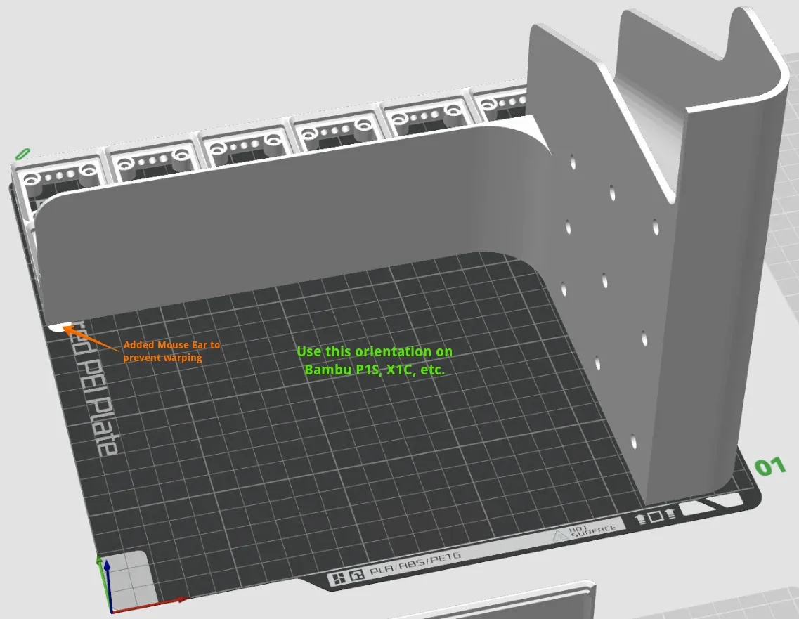 P1S X1C Poop Chute with Gridfinity Base and "Loo" by robosquiggles ...