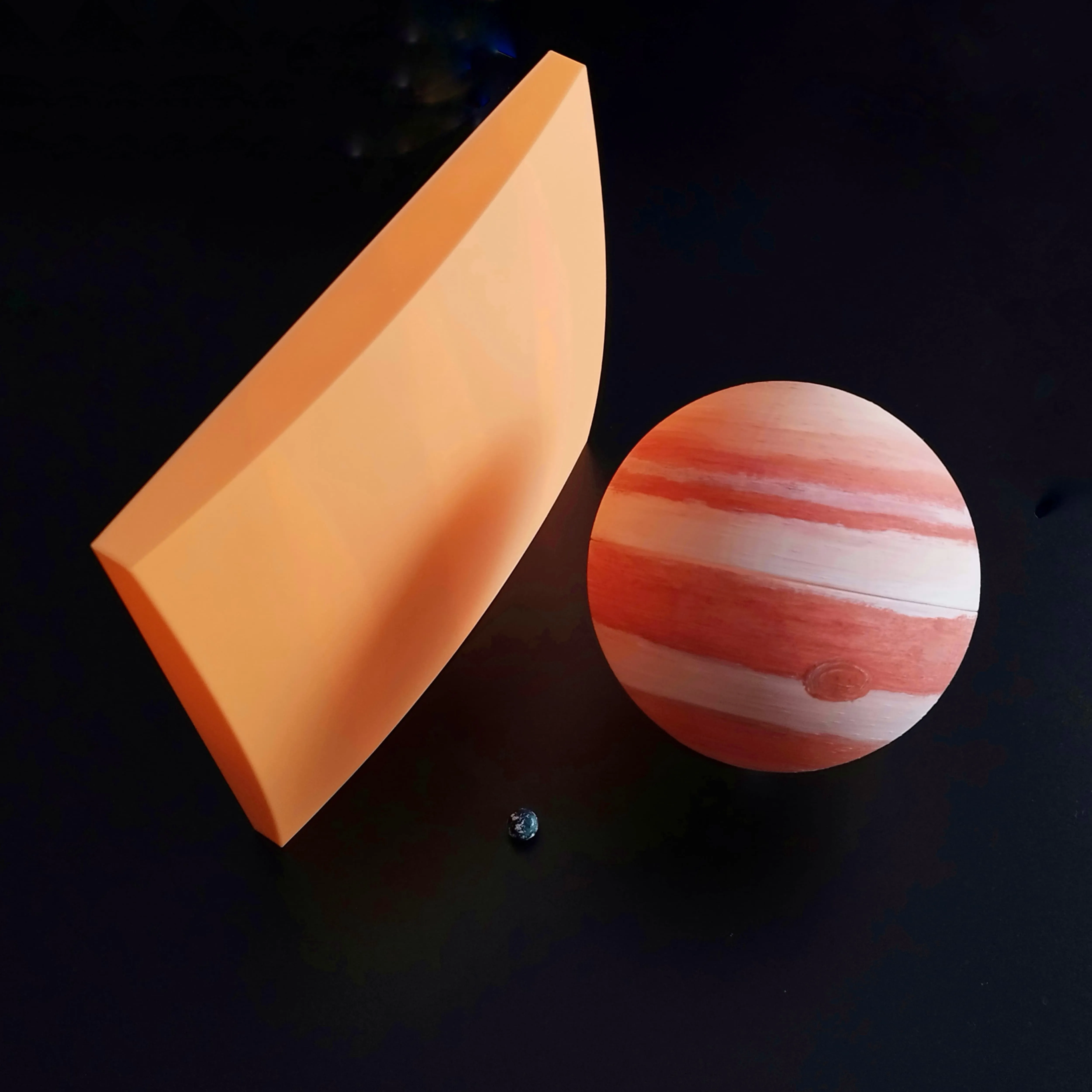 Complete Solar System model 1:1'188'500'000 scale - Free 3D Print Model ...
