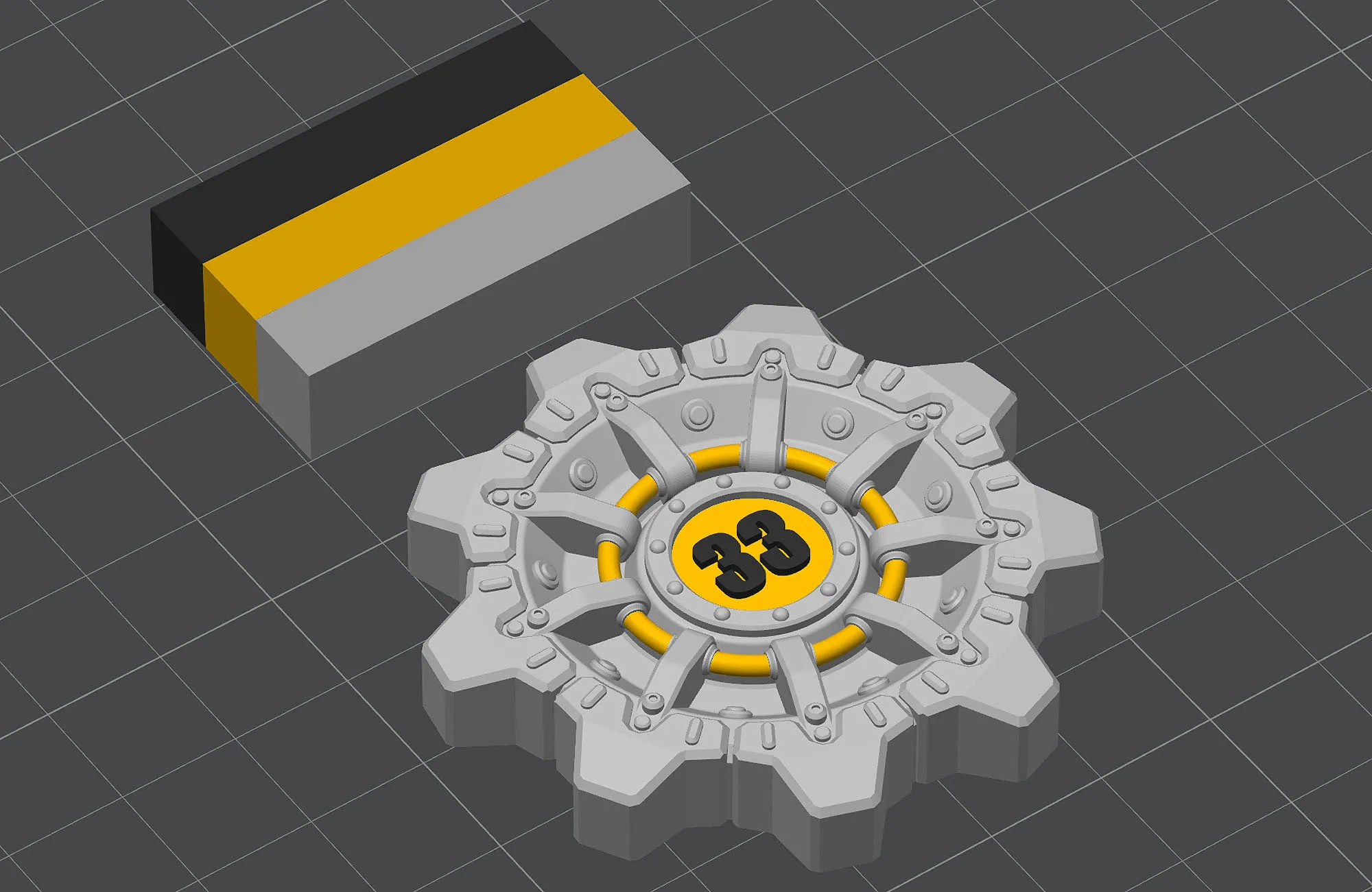 Fallout - Vault Door Brooches - [13 Vault Numbers] by ES_Chrizz ...