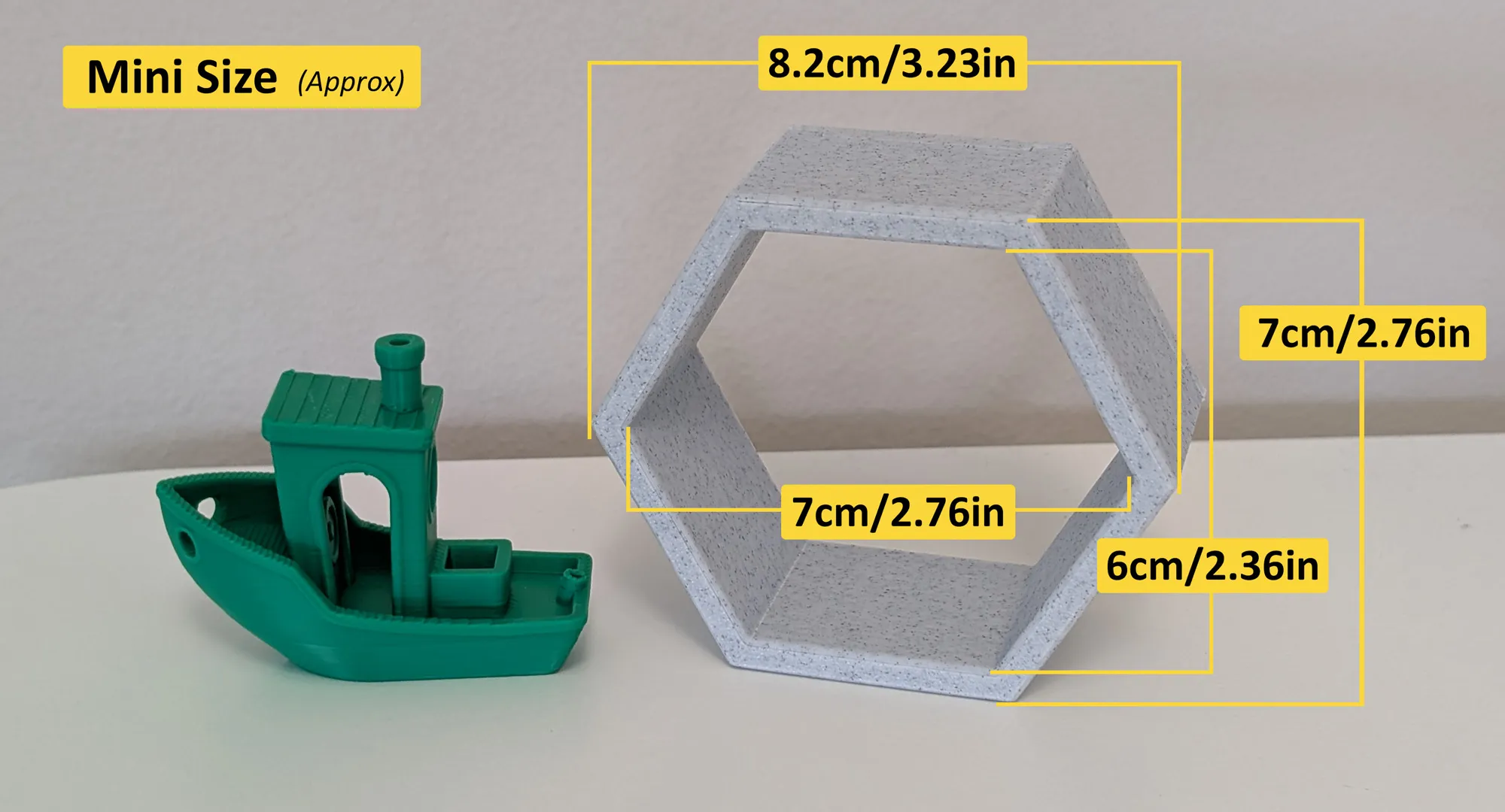 Mini Hexo Shelf by Daniele MakerWorld: Download Free 3D Models