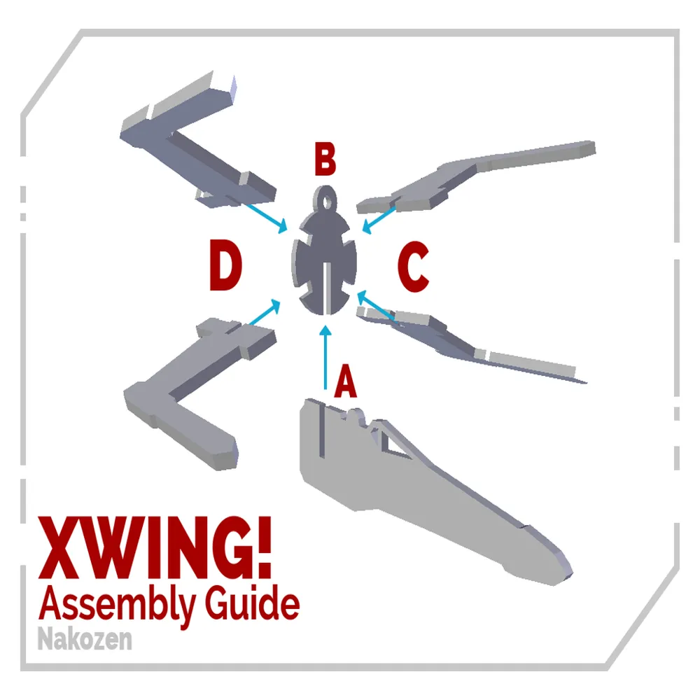 Starwars x-wing kit by KasperC_O - MakerWorld