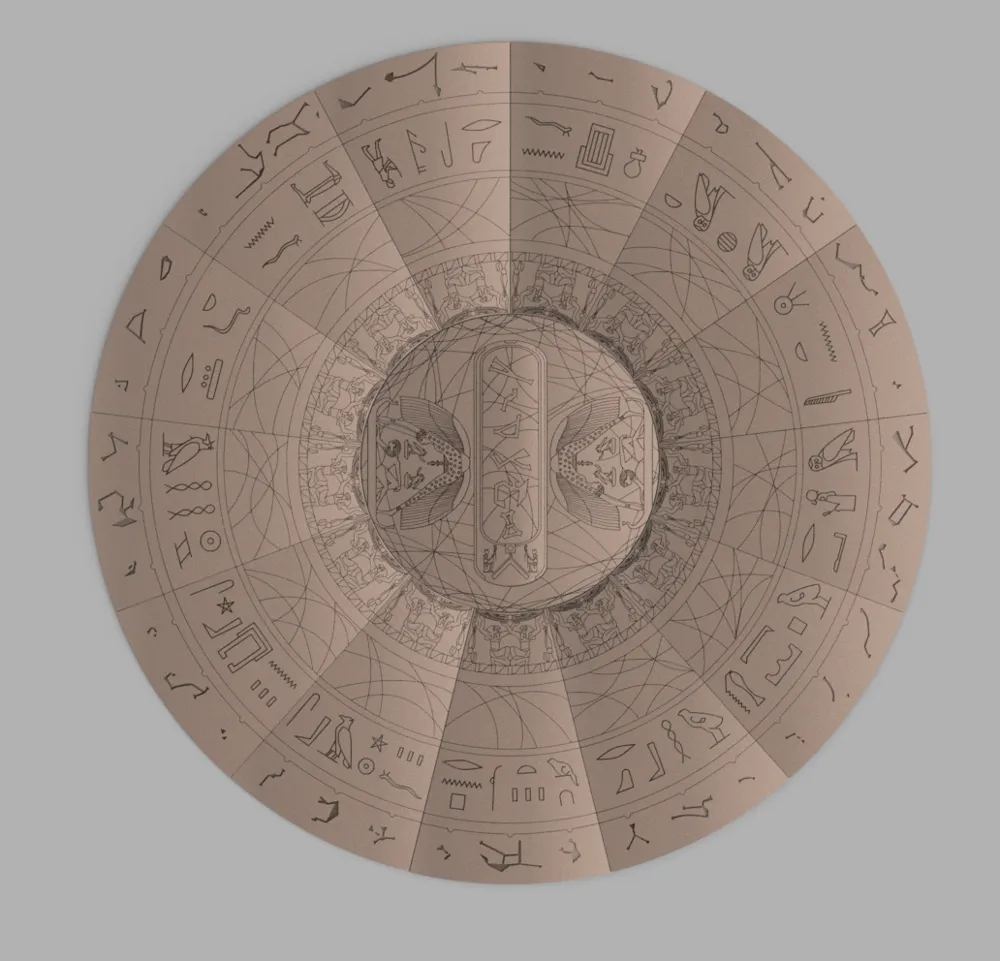 Stargate Coverstone by Remy - MakerWorld