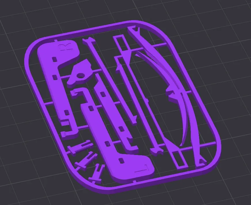 Tiny Crossbow Kit Card (bovine remix) Remixed by bovineblitz - MakerWorld
