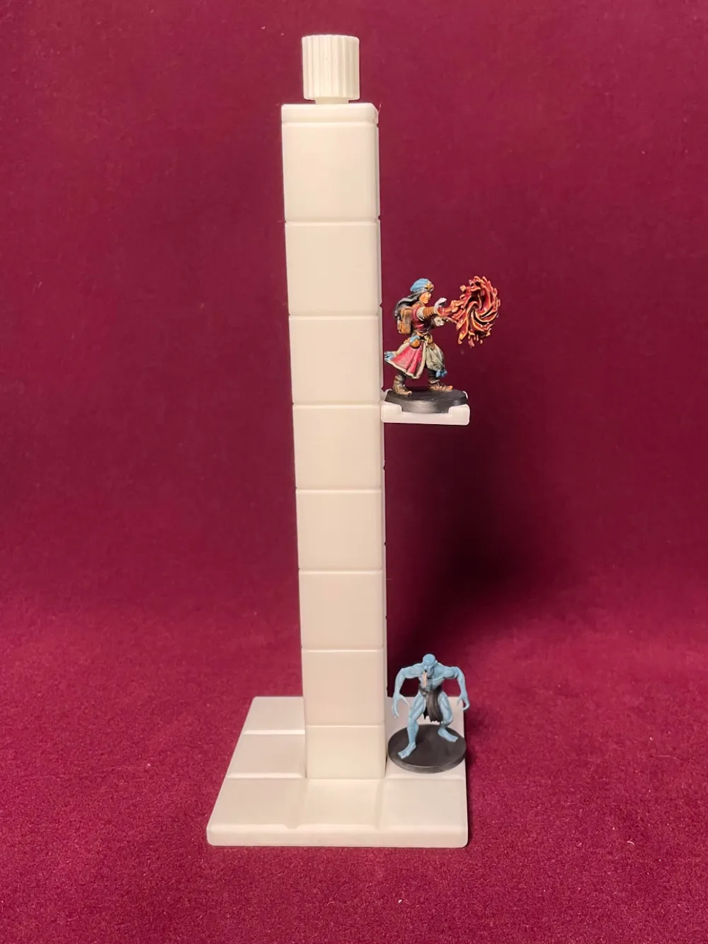 Adjustable Combat Riser for Tabletop RPG Minis by Rizato - MakerWorld