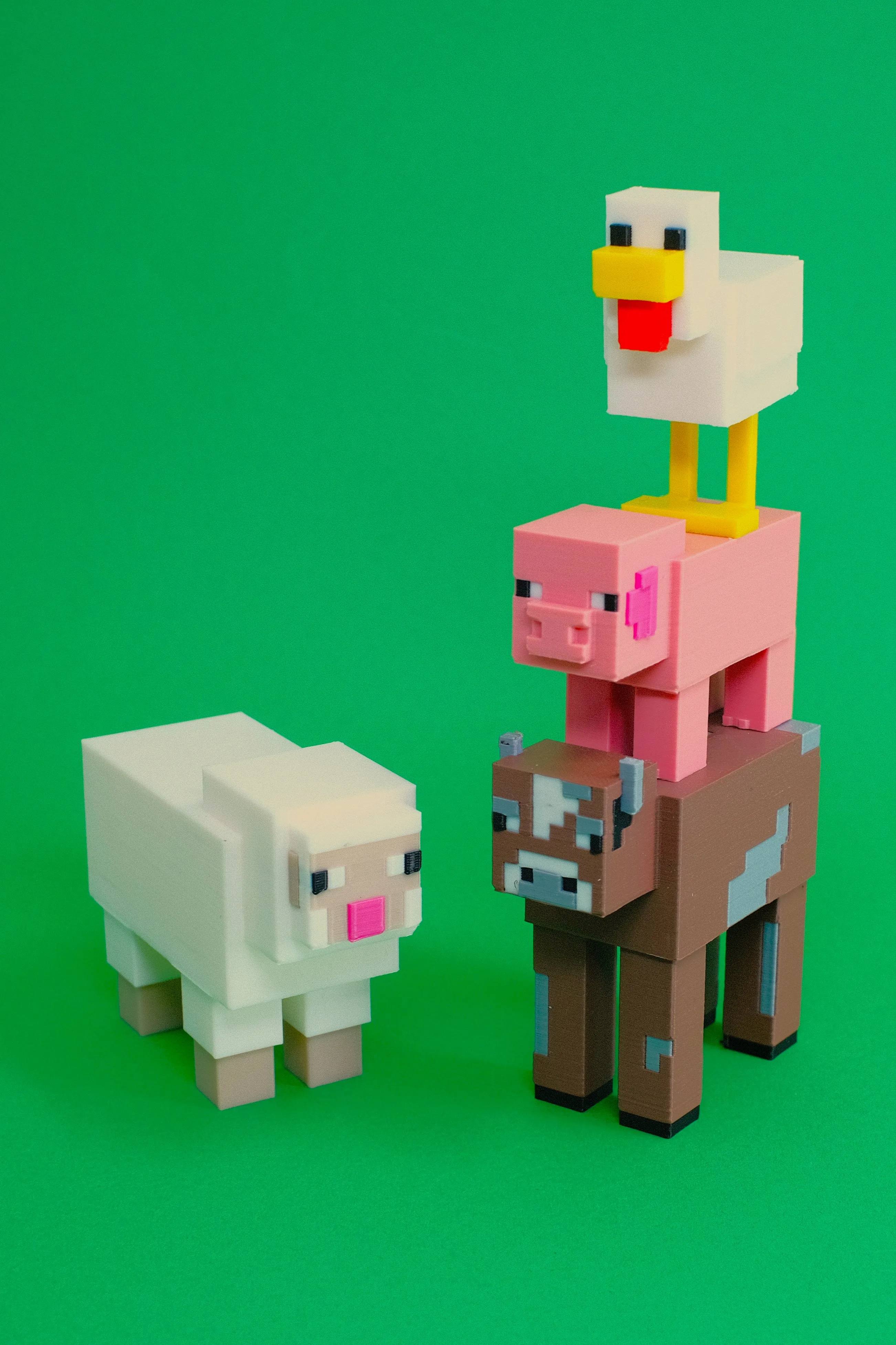 Minecraft Animal Farm Pack by Sakul MakerWorld: Download Free 3D Models