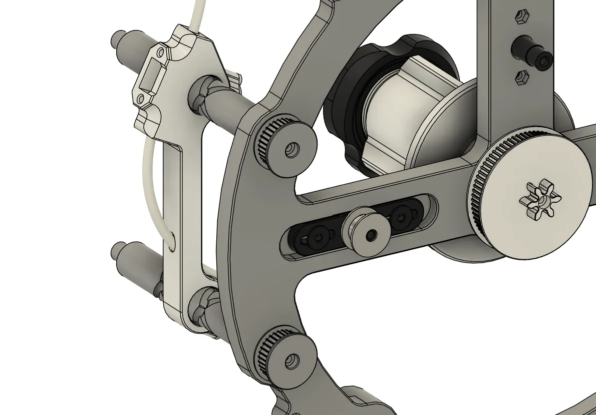 LTS Respooler Motorized Filament Winder by LTS.Design - MakerWorld
