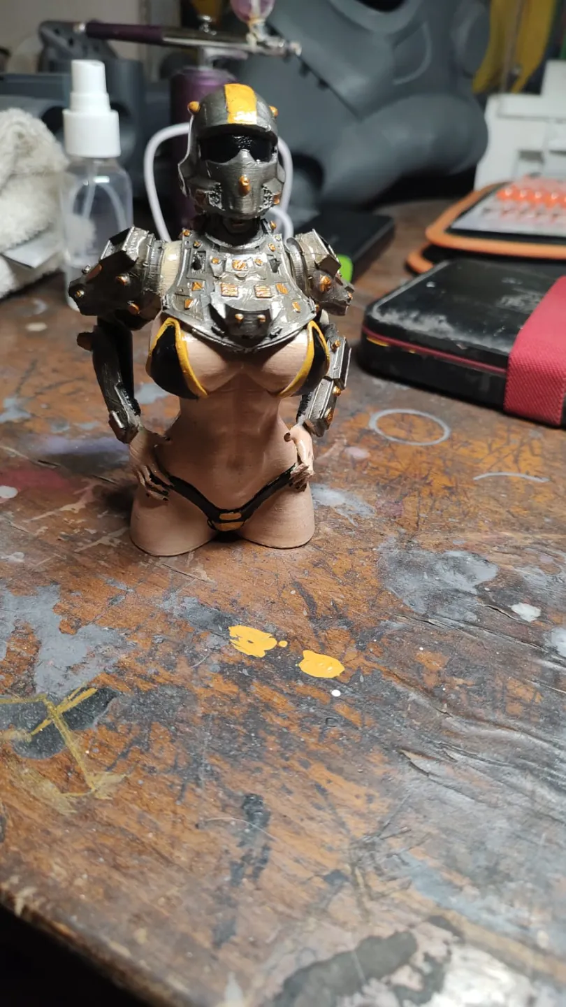 Sexy Diver Free Bust by Balam mefMakerWorld: Download Free 3D Models