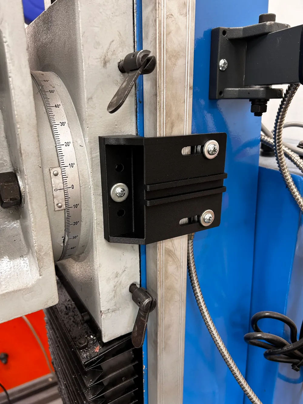 DRO Z Scale reader mount for ZX45 milling machine by ...