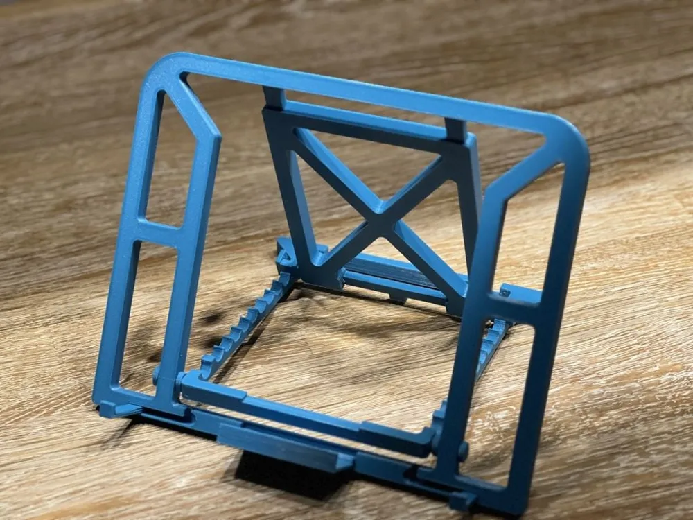 Foldable Book Stand (Print In Place) by Piddey - MakerWorld