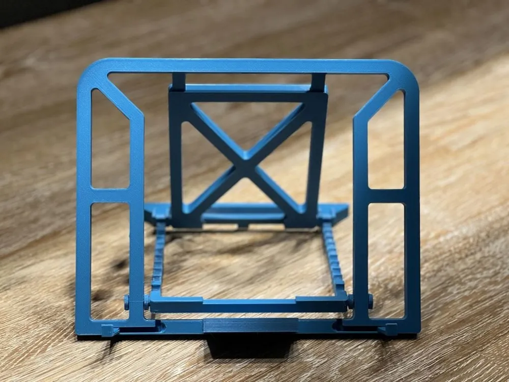 Foldable Book Stand (Print In Place) by Piddey - MakerWorld