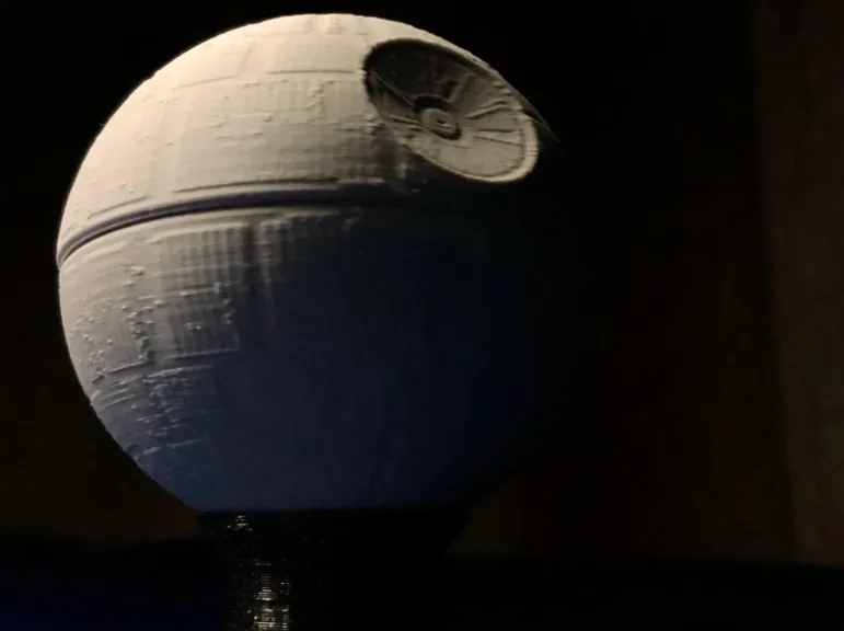 Death Star - Star Wars (with cutout version) by MiniWorld3D MakerWorld ...