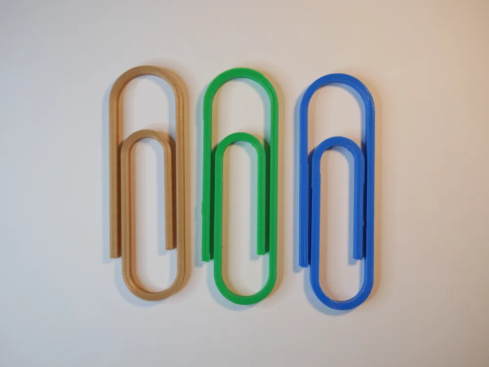 Big paper clip by Nikodem Bartnik - MakerWorld