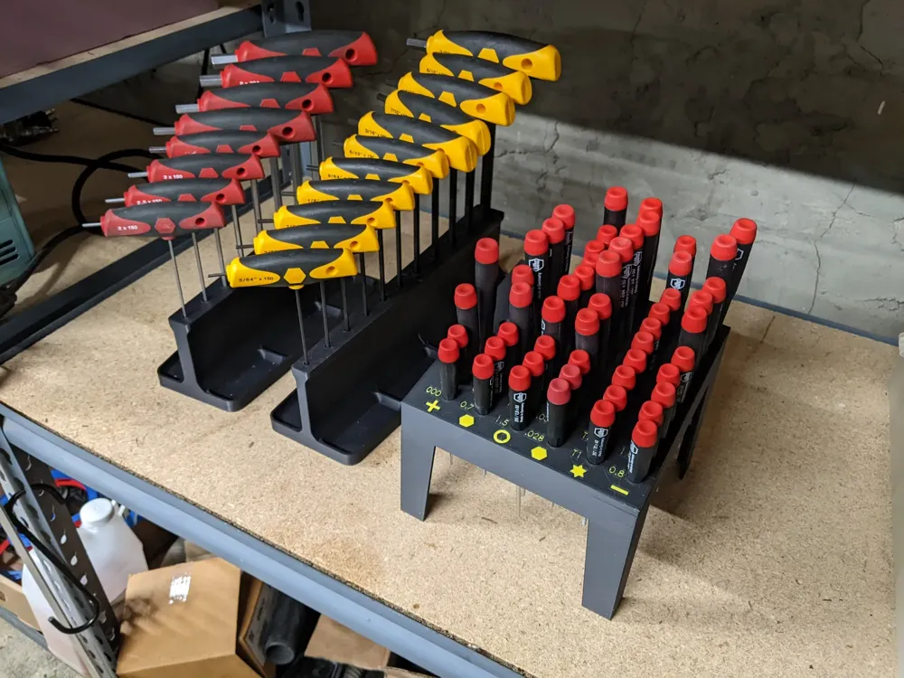 Wiha Precision Screwdriver Stand by MoarInfill - MakerWorld