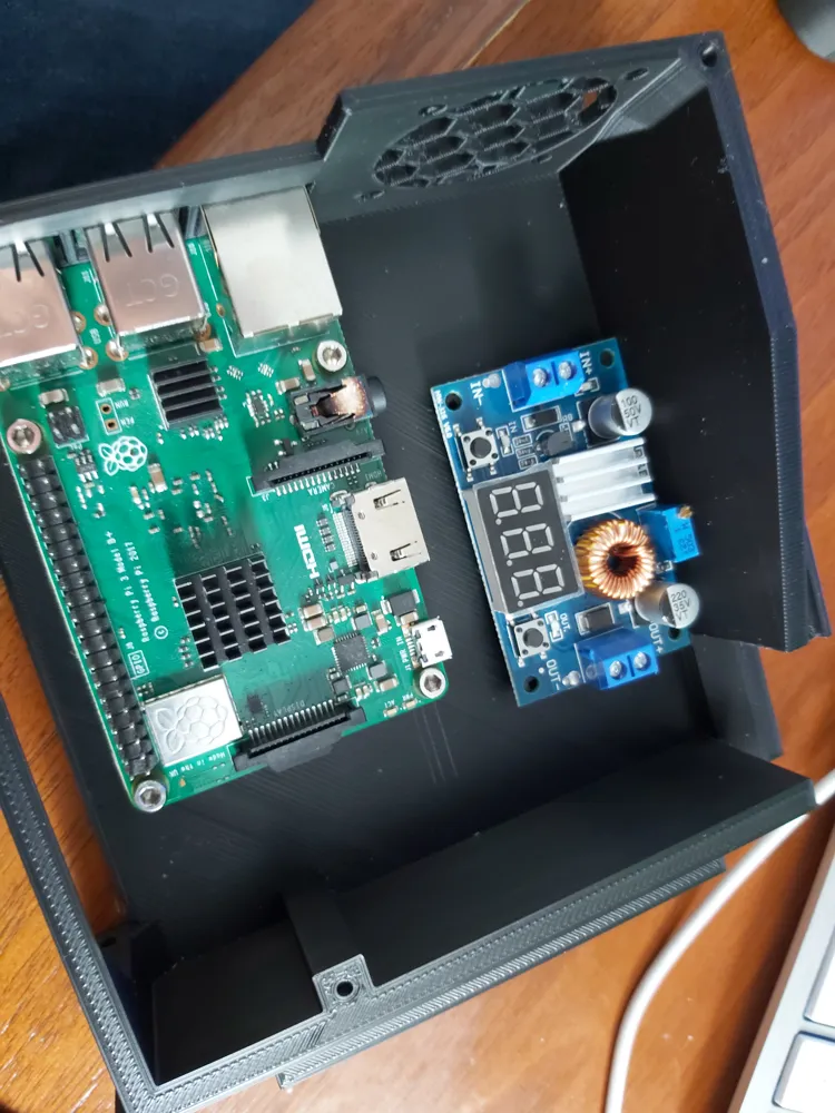 Ender 3 rear electronics case + 40mm fans Remixed by Chiral - MakerWorld
