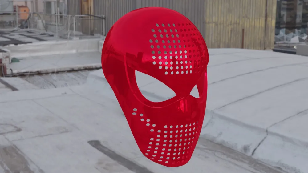 Custom Spiderman Faceshell by Im_literallybatman - MakerWorld