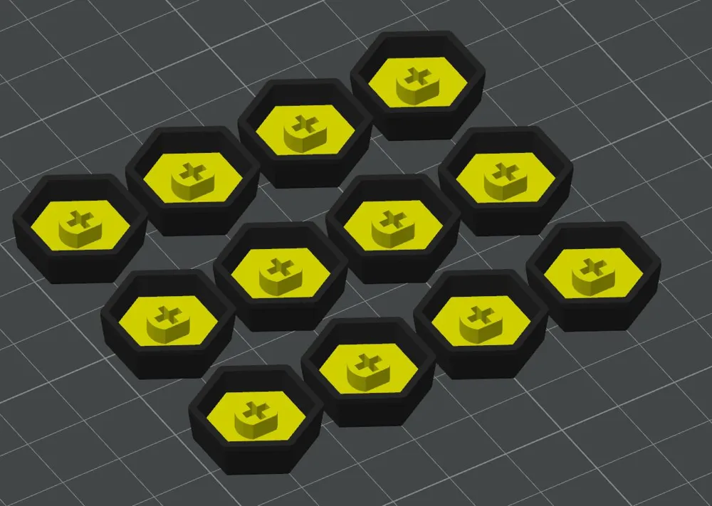 BIGTREETECH HBB按键板键帽 兔子多色HAPPY HARE通道键帽 by Yapai - MakerWorld