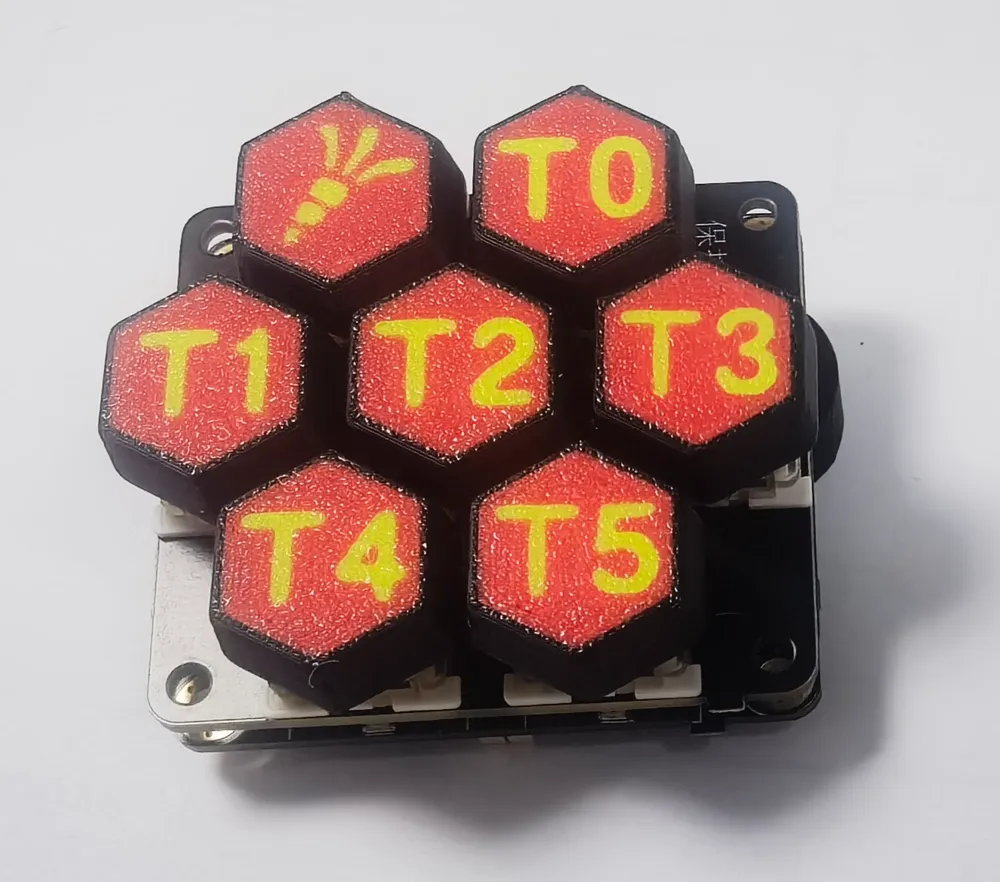 BIGTREETECH HBB按键板键帽 兔子多色HAPPY HARE通道键帽 by Yapai - MakerWorld