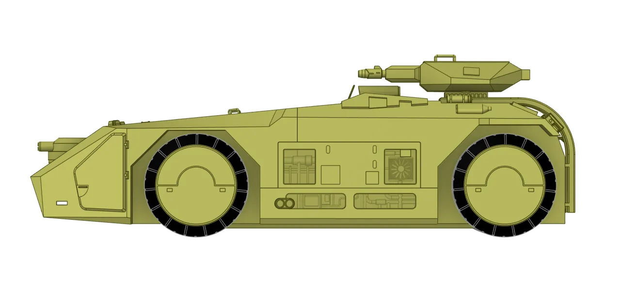 Aliens APC Colonial Marines M577 articulated - Free 3D Print Model ...