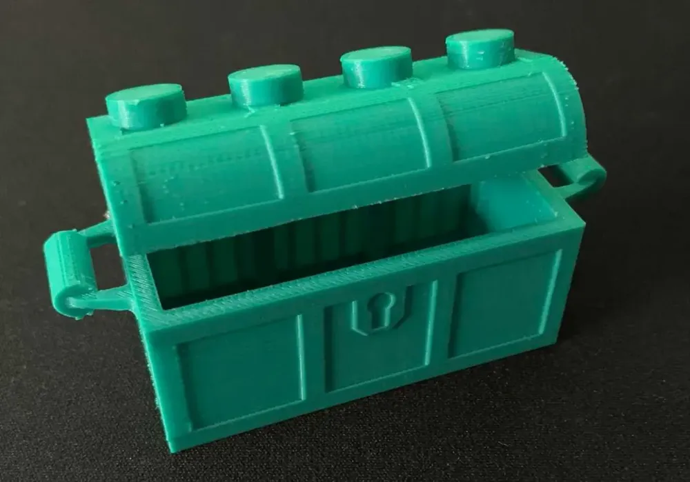 Treasure Chest brick by PELI Creative prints - MakerWorld