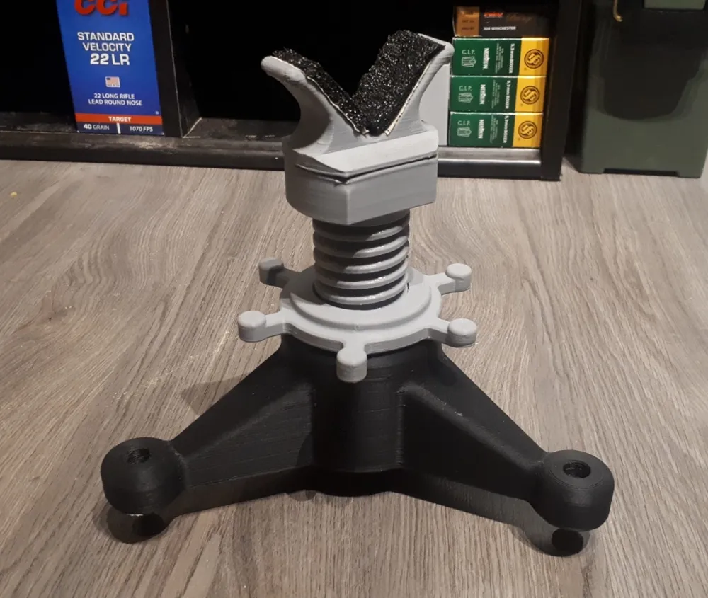 Rifle Front Rest V2 by jahnj0584 - MakerWorld