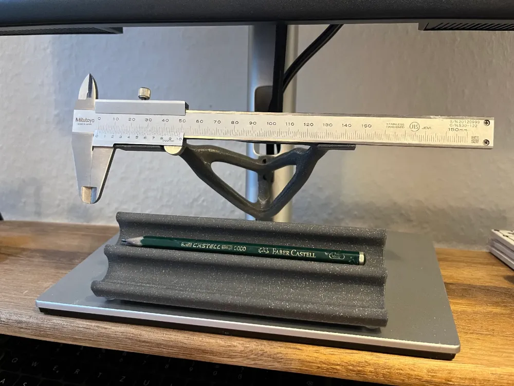 Caliper Stand (Mitutoyo 150mm) by cbvg9h47t9 - MakerWorld