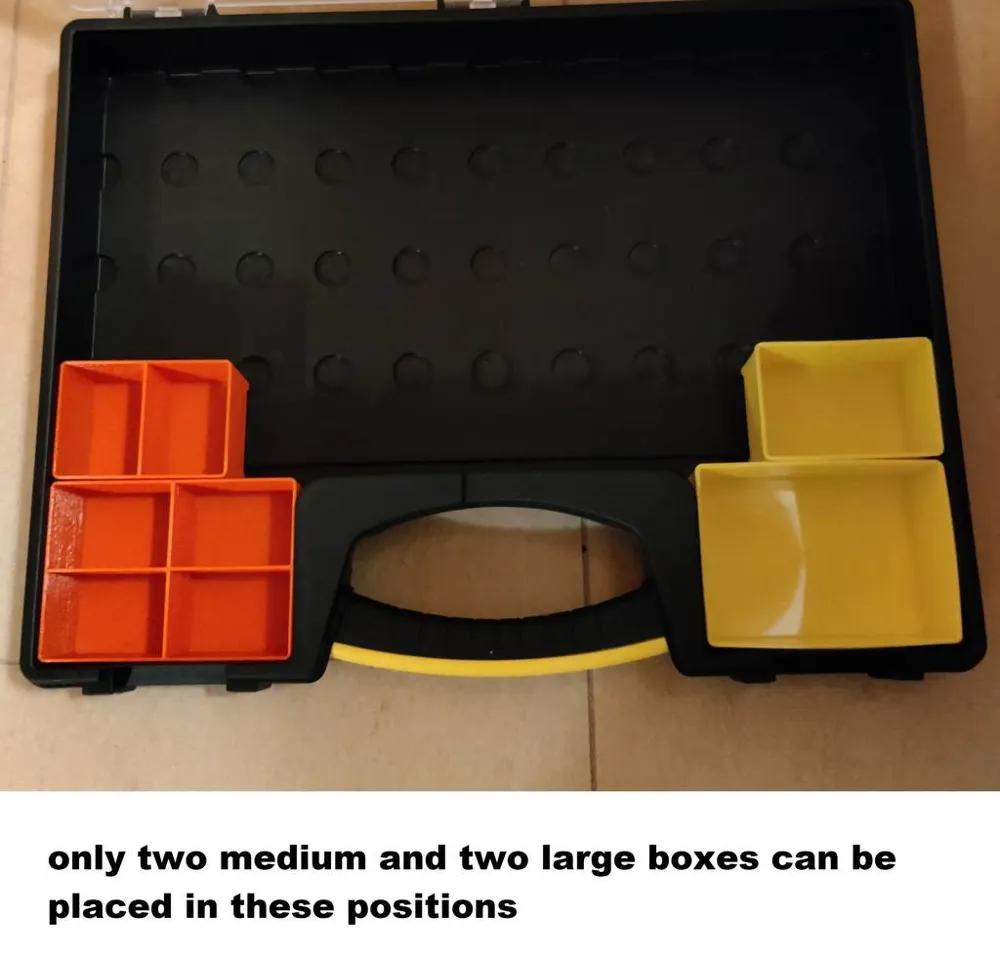 Compartments for Stanley organizer box by teo84_chan - MakerWorld