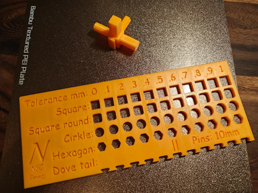 Tolerance board by Frejerig - MakerWorld