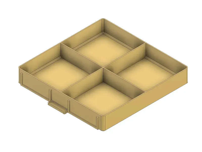 Modular Stackable Drawer Storage, Many Variants! Remixed by CADScott ...