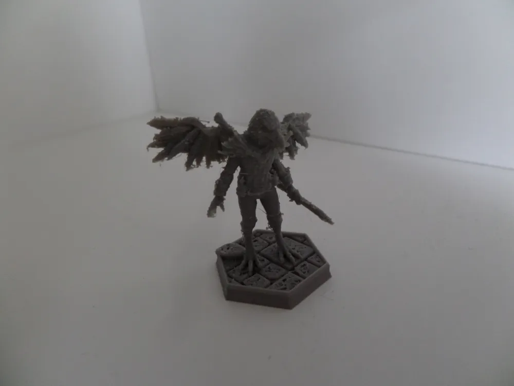Dungeons & Dragons Ravenfolk warrior miniature by The_Lightntng_Duck ...