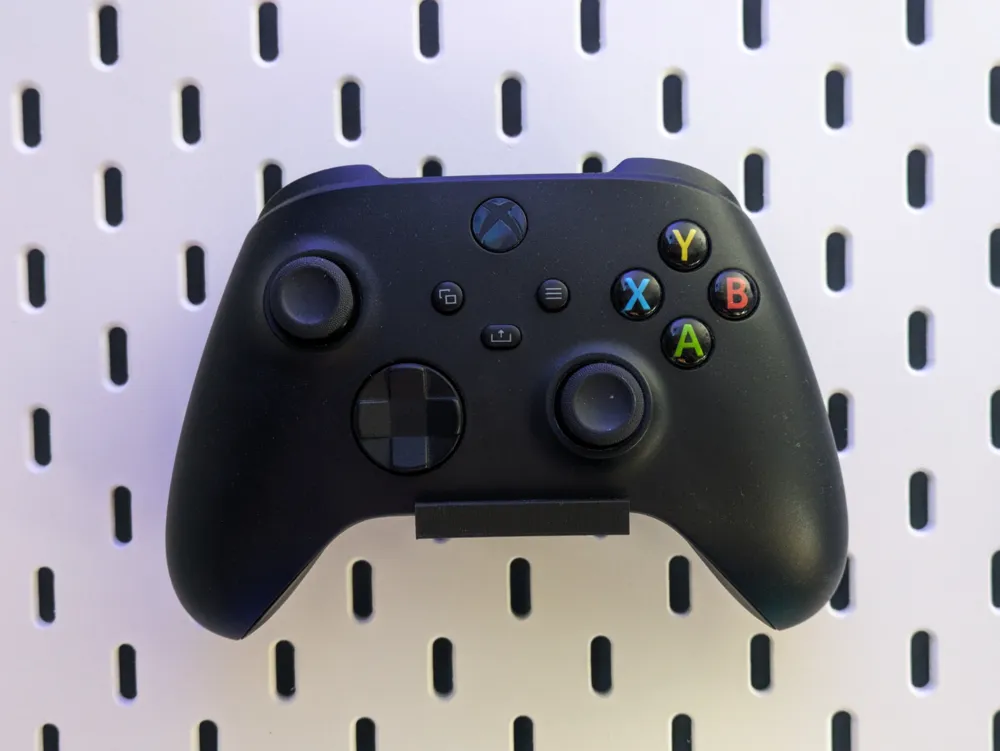 Xbox Controller Mount for Ikea Skadis Remixed by Apex 3D Prints UK ...