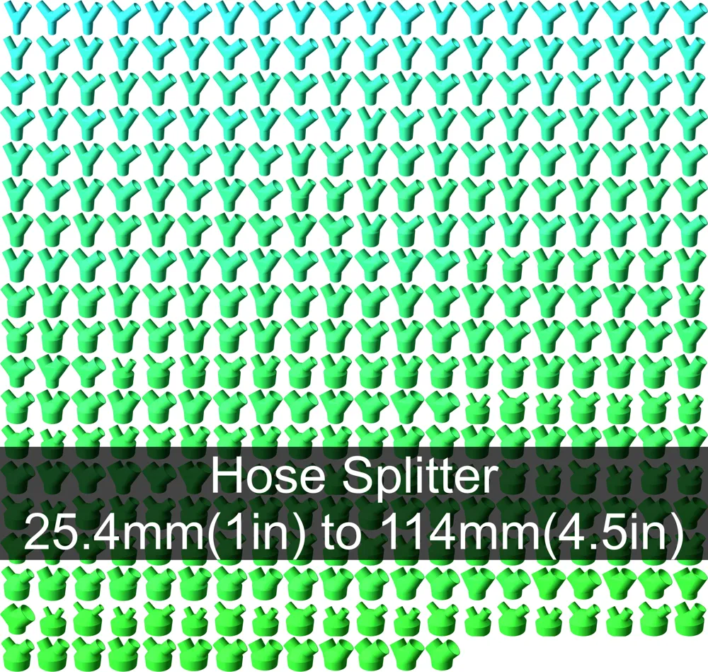 Vacuum hose Y connector splitter Remixed by ostat - MakerWorld