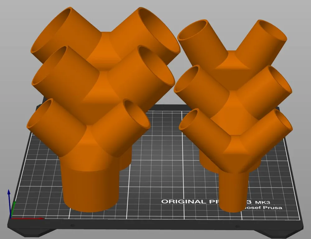 Vacuum hose Y connector splitter Remixed by ostat - MakerWorld
