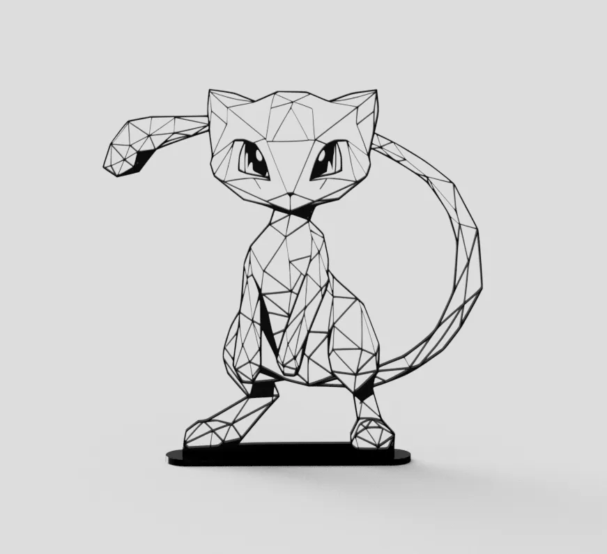 Geometric Charizard Low poly by HJ_3D_ - MakerWorld