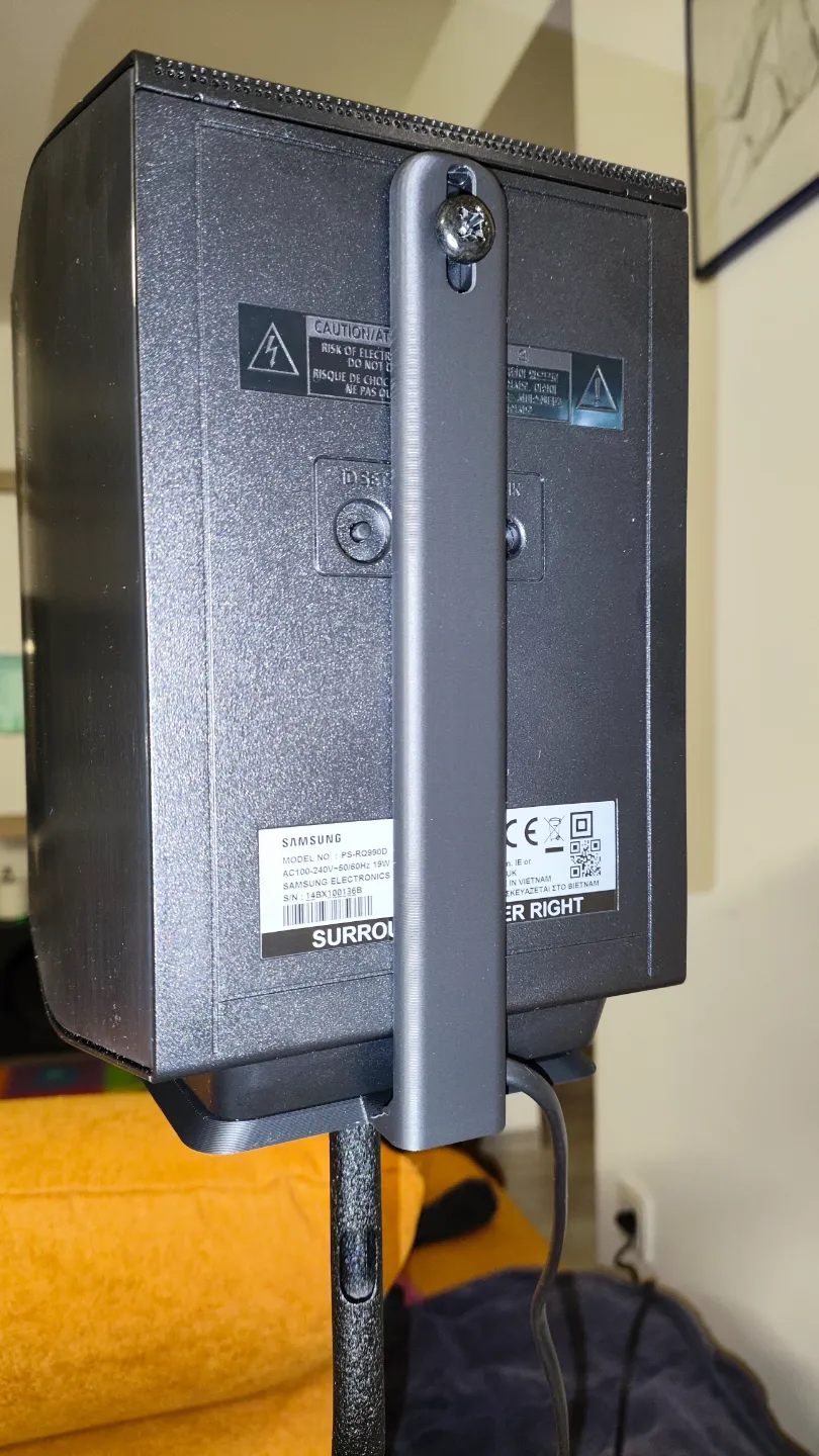 Samsung Q-990D rear speaker mount by Skynard - MakerWorld