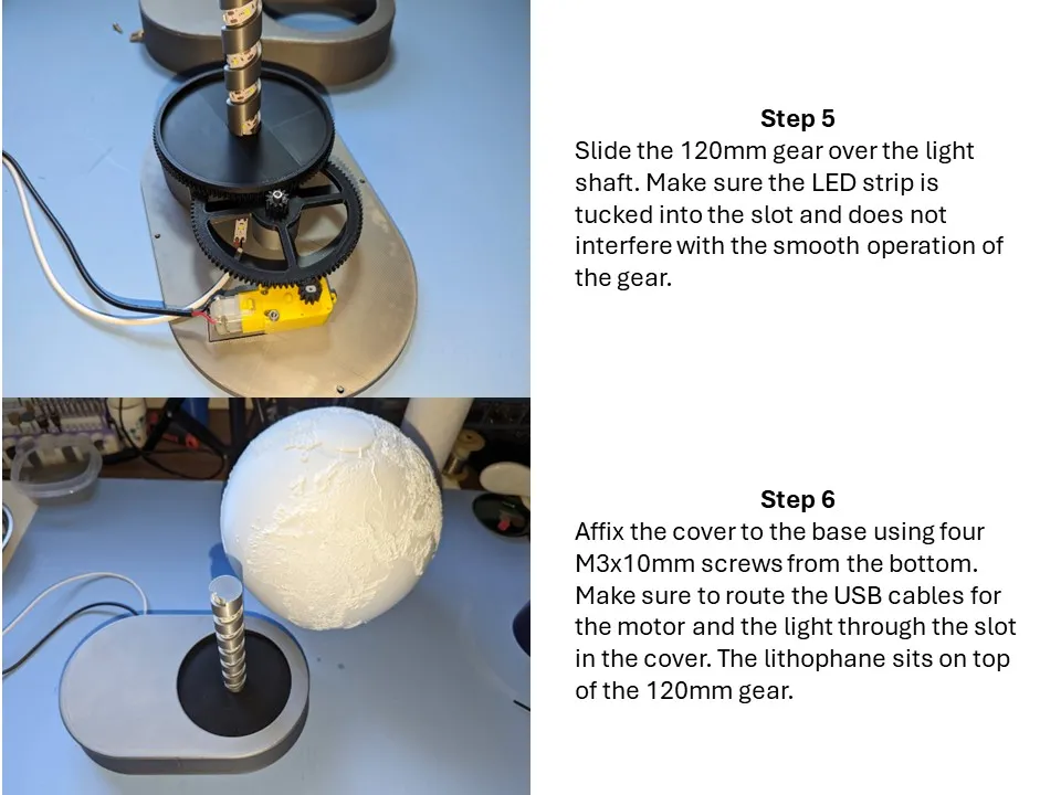Rotating Earth Lithophane - Free 3D Print Model - MakerWorld