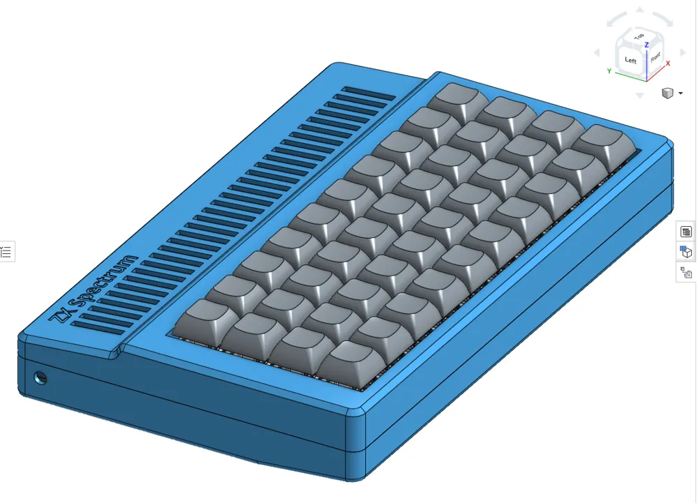 ZX-Spectrum redesigned (case + keyboard) by impalaEngineer - MakerWorld