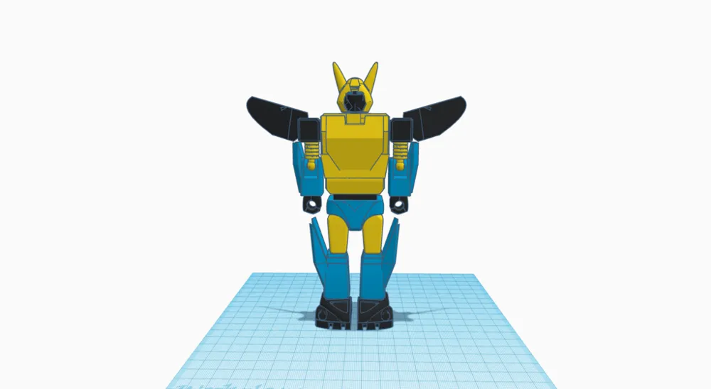 Volt (Custom Transformers Model) Non-Transformable by Innovate3D ...