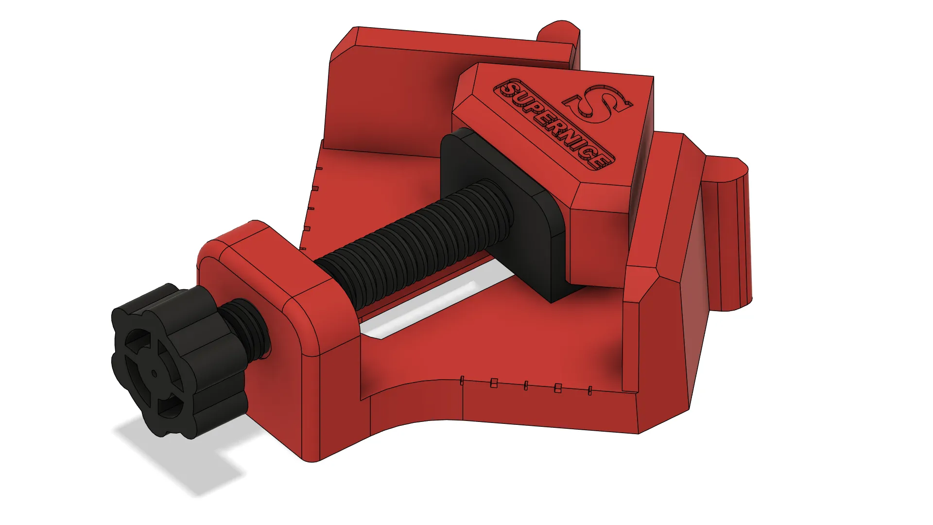 Right angle clamp 直角木工夹2.0 Adjustable - Free 3D Print Model - MakerWorld