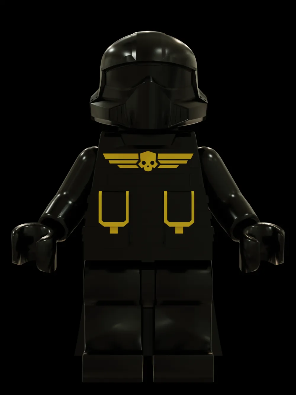 Helldiver Brick Figure by Ceije1010 - MakerWorld