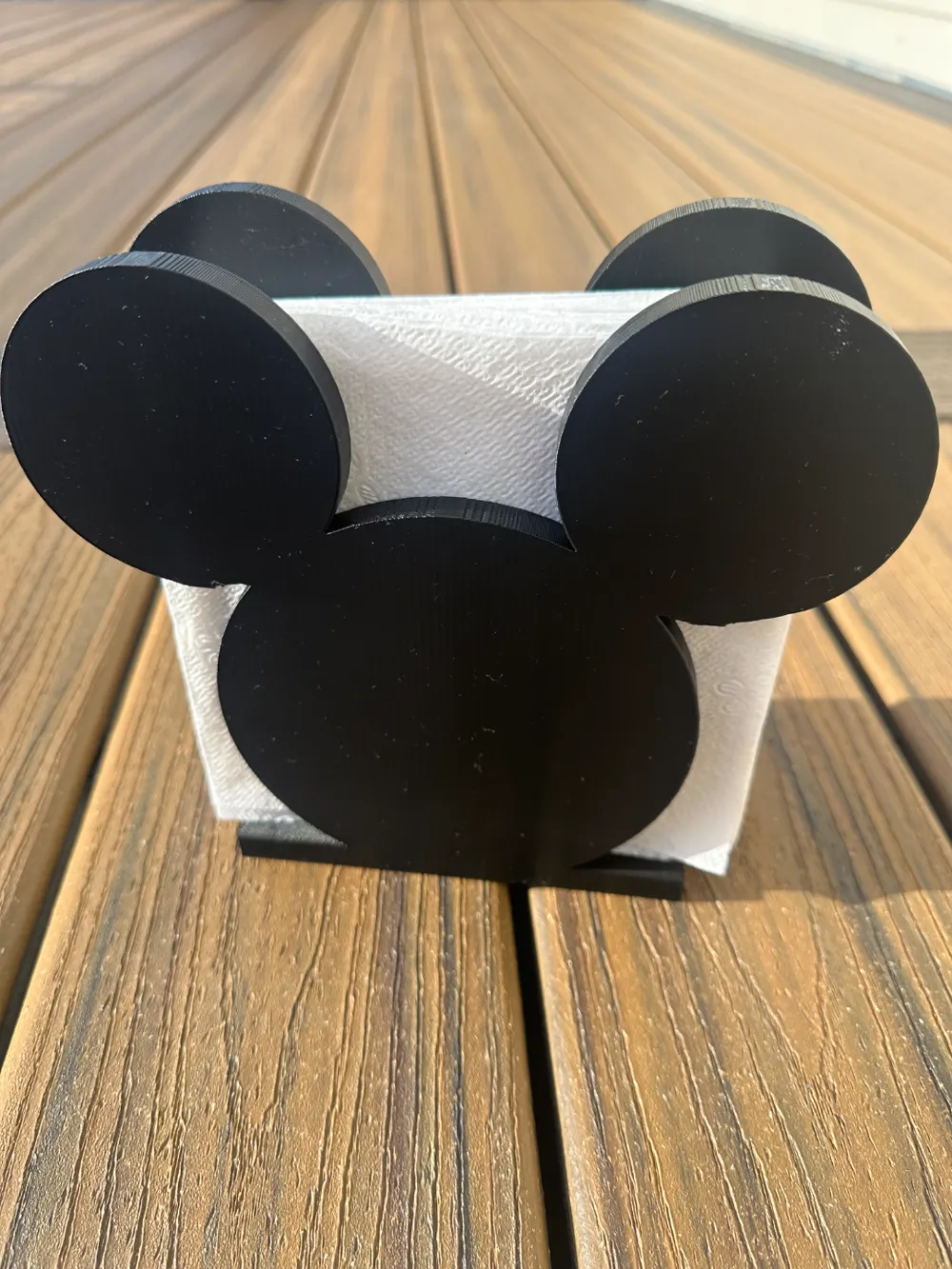 Mickey mouse napkin holder - Free 3D Print Model - MakerWorld