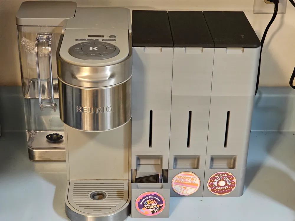 Modular Keurig K-Cup Dispenser Remixed by Oclure - MakerWorld