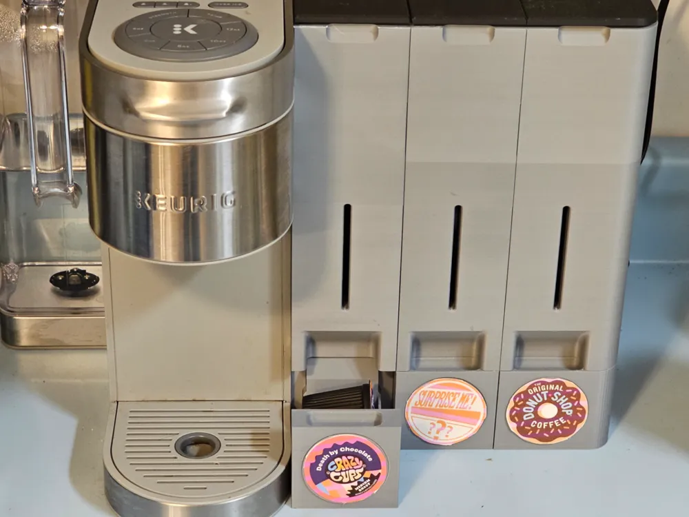 Modular Keurig K-Cup Dispenser Remixed by Oclure - MakerWorld