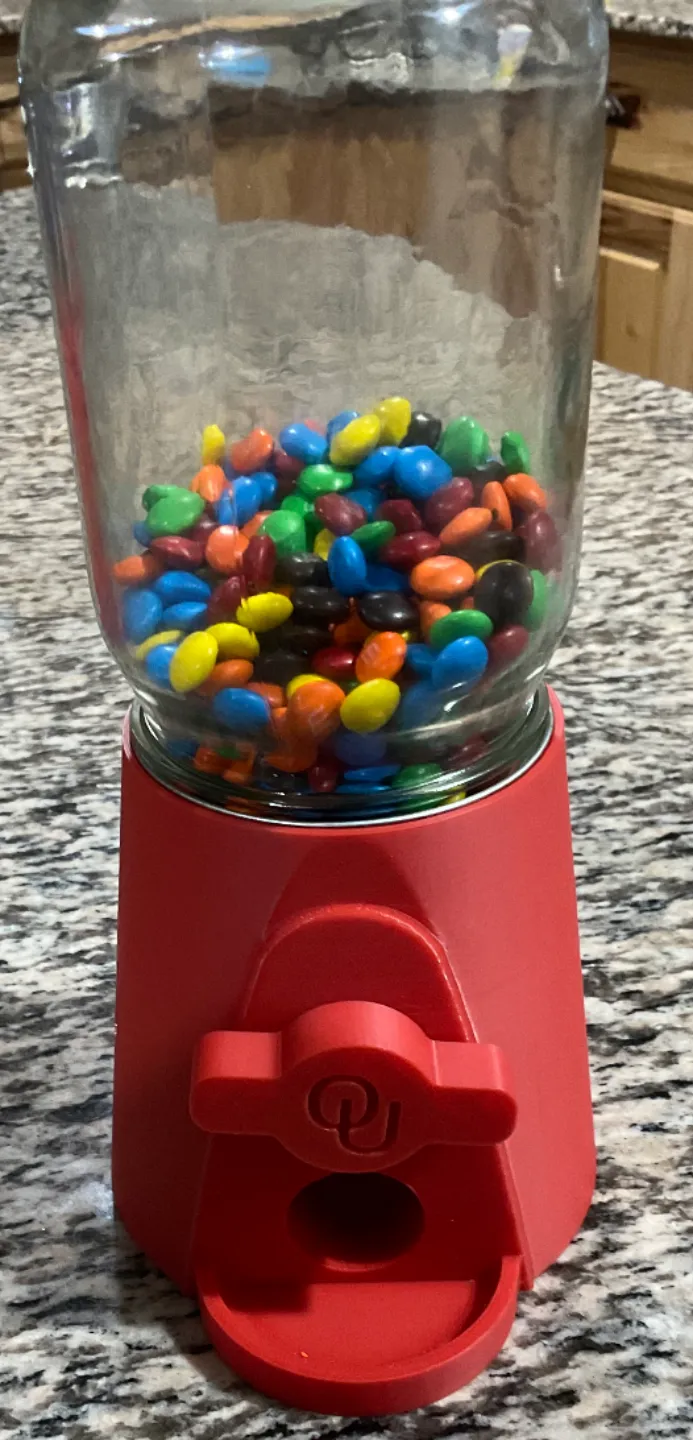 Simple Mason Jar Candy Machine with Printable Pin Remixed by Bp74804 ...