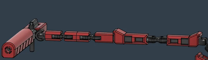 Atelidae Weapons Backpack + Railgun - Free 3D Print Model - MakerWorld