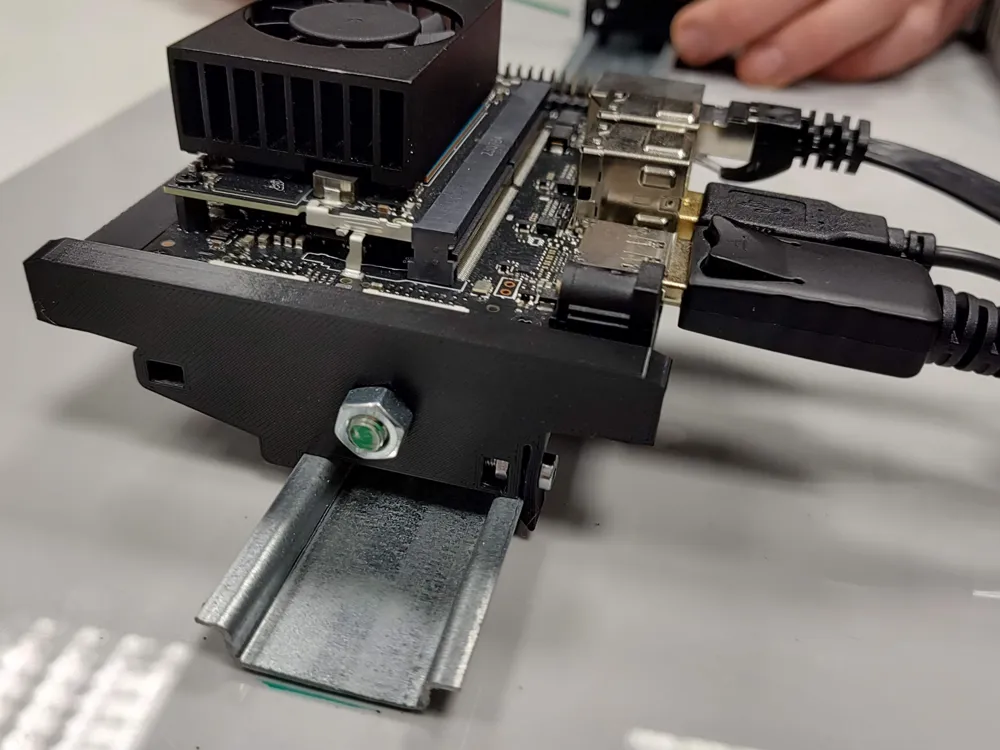 Din-Rail-Mount Nvidia Jetson Orion Nano Remixed by Max Siebenschläfer ...