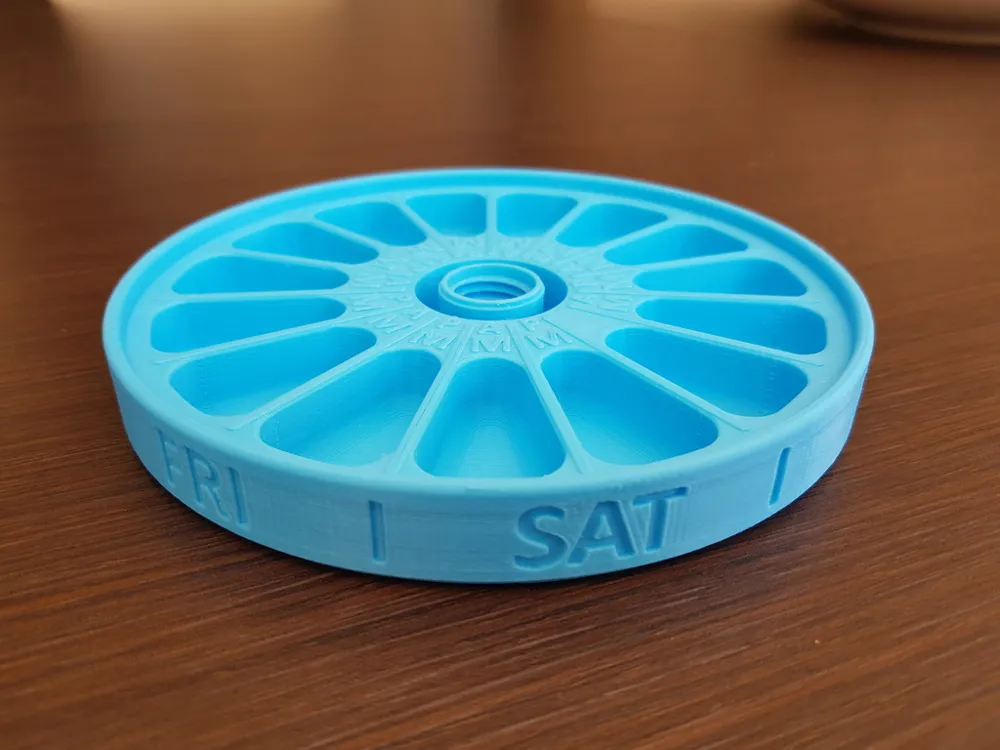 Pill Box with AM\PM Apertures by sp.booth MakerWorld: Download Free 3D ...